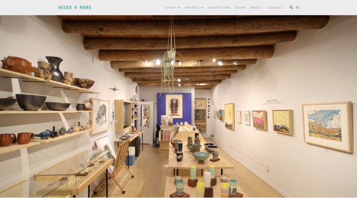 ArtCloud Website Examples